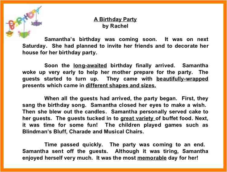 Informal Letter Inviting Friend For Birthday Party In English Best Informal Letter Inviting Friend For Birthday Party In English Best