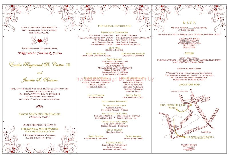 Wedding Invitation Template Philippines Wmmfitness Wedding Invitation Template Philippines Wmmfitness